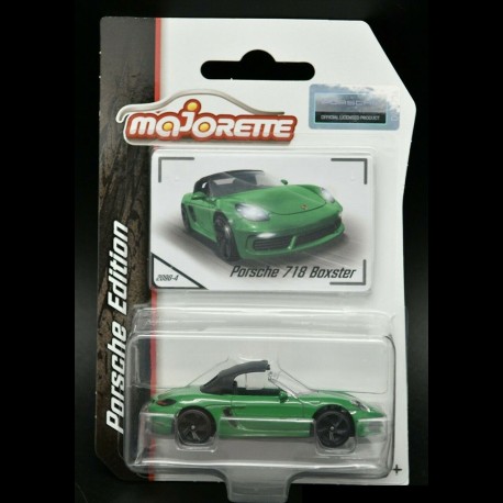 Porsche 718 Boxster Python Green 1/59 Majorette 212053057 - Elfershop