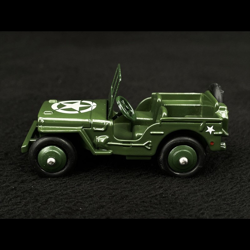 Jeep Willys U.S. Army Khakigrün 1/48 Norev Dinky Toys 153A - Elfershop