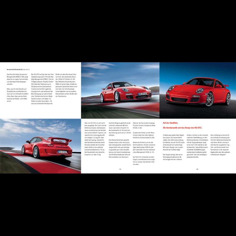 Porsche Brochure Der Neue 911 GT3 RS und 911 GT3 07/2009 in German ...