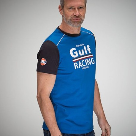 Gulf Racing T-shirt Original Graphic Blau - herren - Elfershop