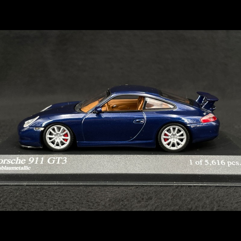 Porsche 911 GT3 type 996 2003 blue Lapis 1/43 Minichamps 400062021 - Elfershop