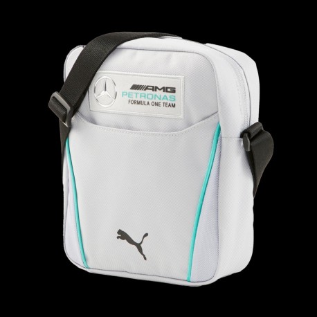 Mercedes Shoulder Bag AMG Petronas F1 Puma Grey 078795-02 - Elfershop