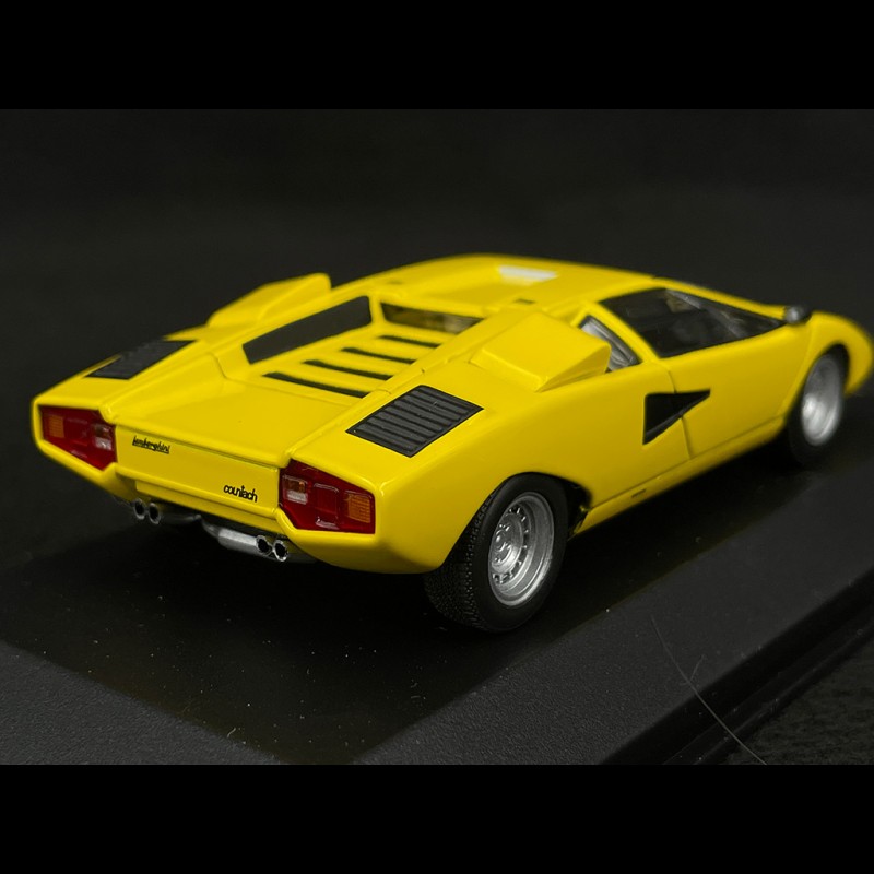 Lamborghini Countach LP 400 1974 Yellow Giallo Croma 1/43 Minichamps ...