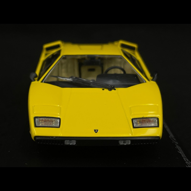 Lamborghini Countach LP 400 1974 Yellow Giallo Croma 1/43 Minichamps ...