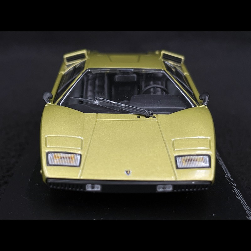 Lamborghini Countach LP 400 1974 Gold metallic 1/43 Minichamps ...