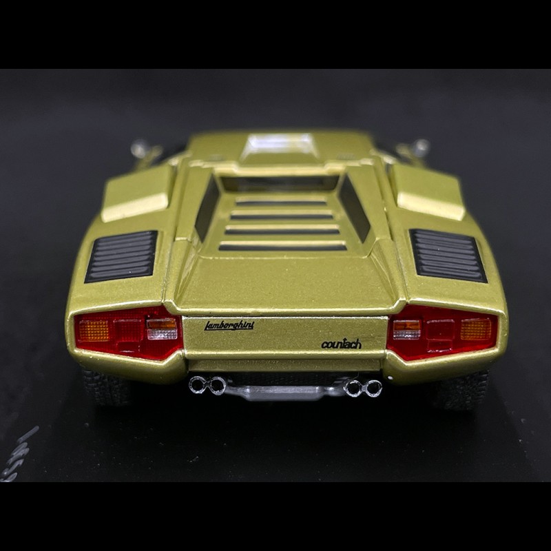 Lamborghini Countach LP 400 1974 Gold metallic 1/43 Minichamps ...
