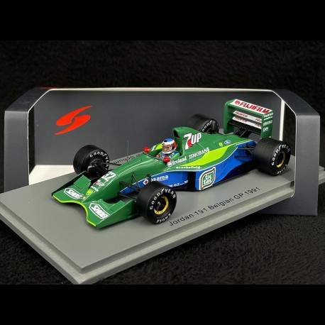 Michael Schumacher Jordan 191 n° 32 GP Belgium 1991 F1 1/43 Spark S8079 ...