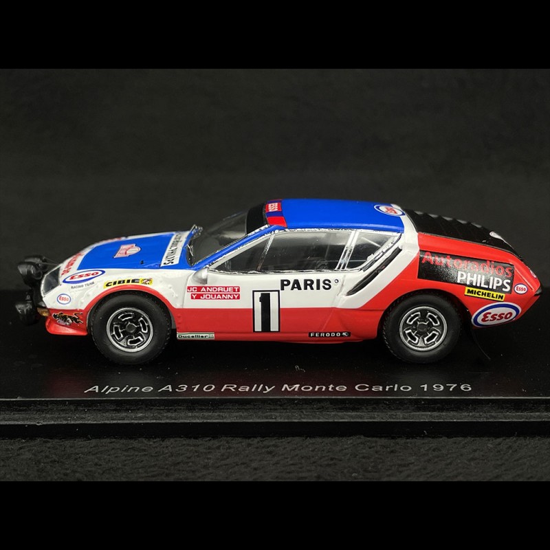 Alpine A310 n° 1 Rallye Monte Carlo 1976 1/43 Spark S5497 - Elfershop