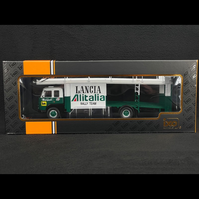 Fiat 673 Lancia Alitalia Racing LKW 1976 Weiß / Grün 1/43 Ixo Models ...