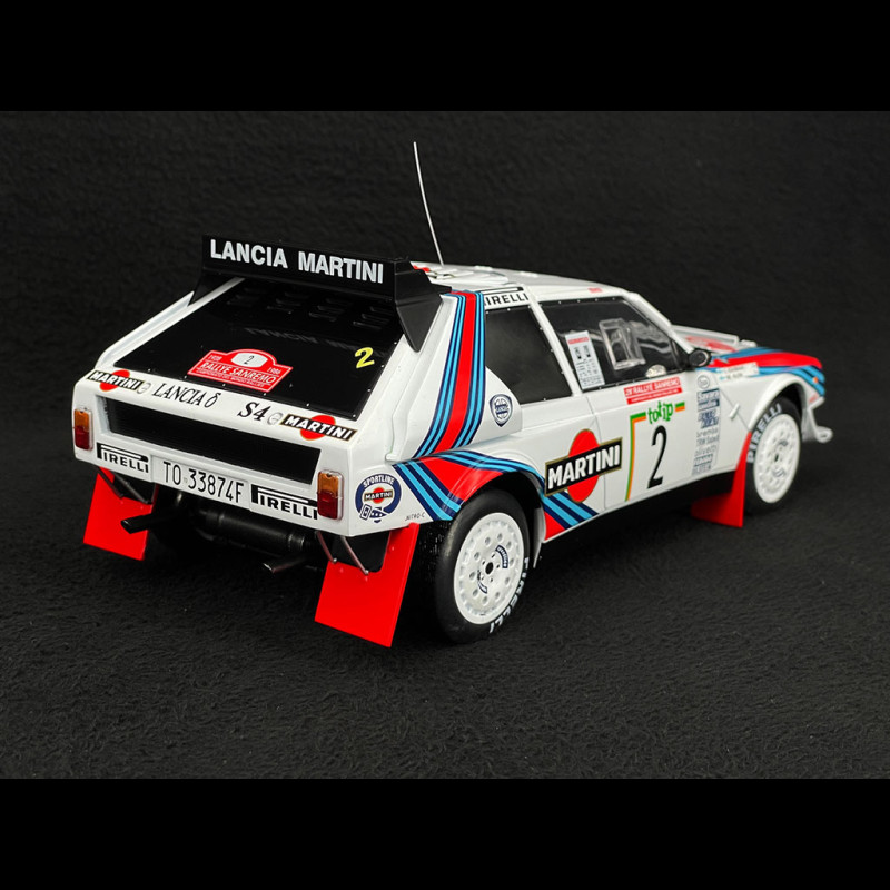 Lancia Delta S4 Martini n° 2 Winner Rallye San Remo 1986 Markku Alen 1/ ...