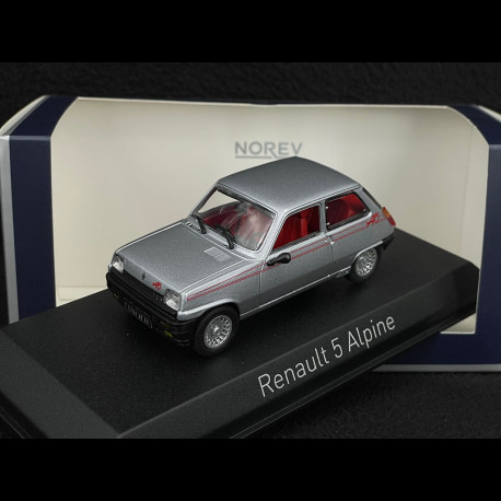 Renault 5 Alpine 1980 Silber 1/43 Norev 510533 - Elfershop