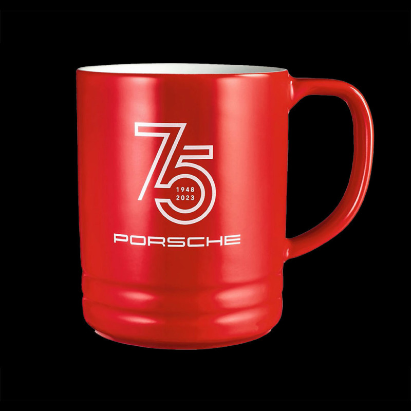 Porsche Mug 75 Years Sports Cars Edition Matt Red WAP0500050R75Y ...
