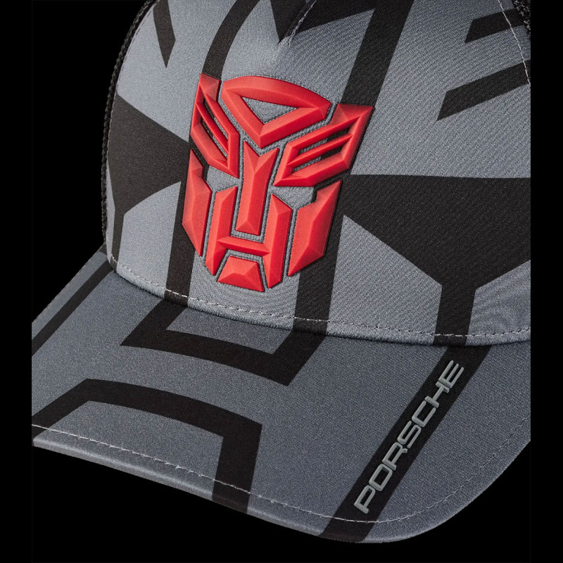Transformers X Porsche Kappe Autobot Grau / Schwarz / Rot ...