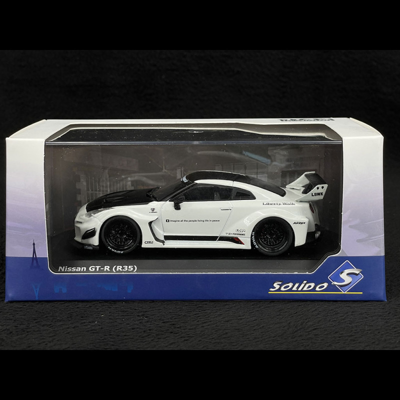 Nissan GTR R35 LB 2020 Weiß Silhouette 1/43 Solido S4311203 - Elfershop