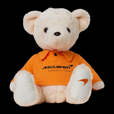 McLaren Teddy Bear Finborough F1 Mascot Norris Piastri Papaya Orange ...