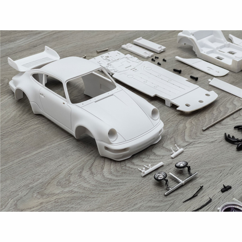 Model Porsche 911 RSR 3.8 Type 964 1990 to be assembled and paint 1/18 ...