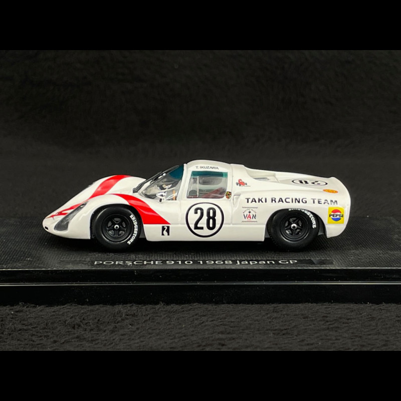Porsche 910 Grand Prix Japan 1968 n° 28 Taki Racing Team 1/43 Ebbro 638 ...