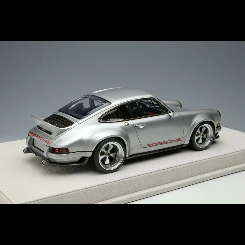 Porsche Singer DLS Racer X 2022 Silver 1/18 Make Up Models ELM018D ...