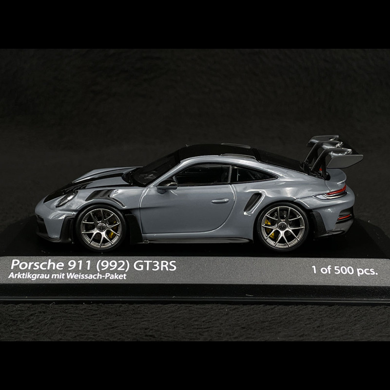 Porsche 911 GT3 RS Type 992 Weissach Package 2023 Arktikgrau 1/43 Minichamps 410062100 - Elfershop