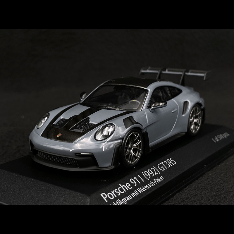 Porsche 911 GT3 RS Type 992 Weissach Package 2023 Arktikgrau 1/43 Minichamps 410062100 - Elfershop