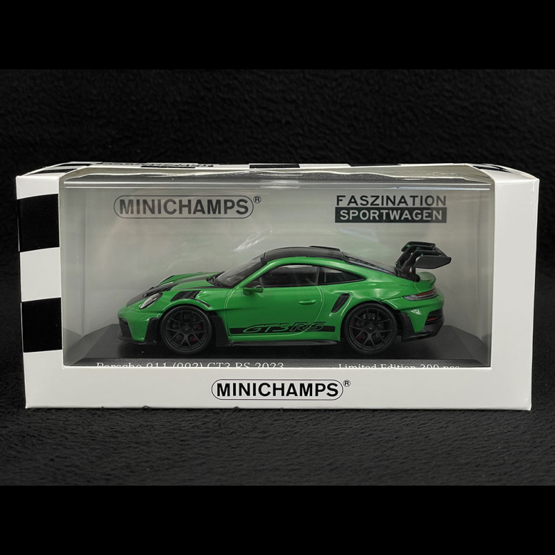 Porsche 911 GT3 RS Type 992 Weissach Package 2023 Python Green 1/43 Minichamps 413062112 - Elfershop