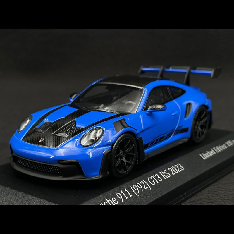 Porsche 911 GT3 RS Type 992 2023 Weissach Package Shark Blue 1/43 Minichamps 413062109 - Elfershop