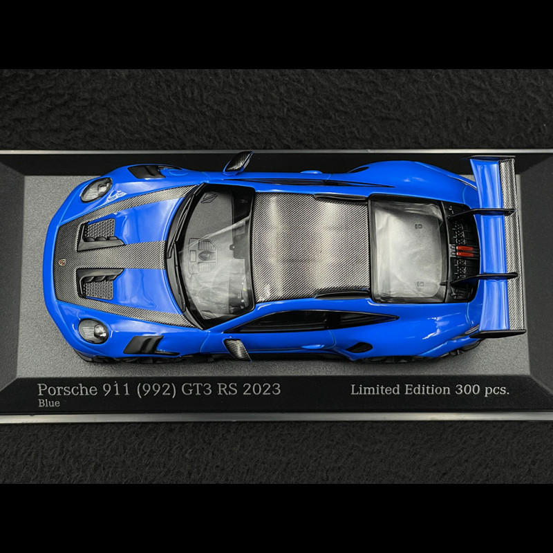Porsche 911 GT3 RS Type 992 2023 Weissach Package Shark Blue 1/43 Minichamps 413062109 - Elfershop