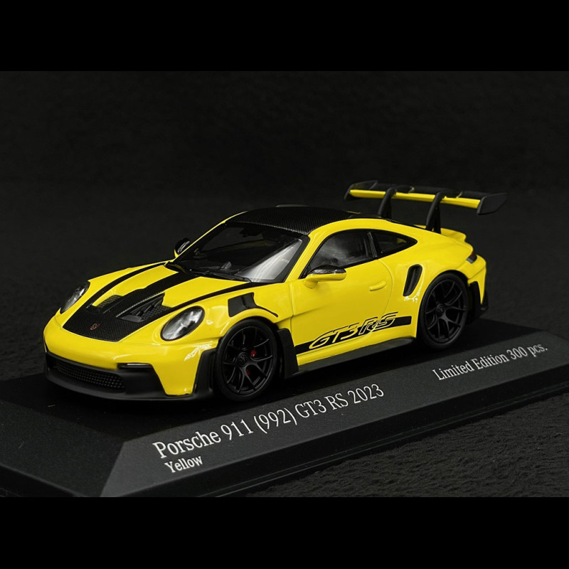 Porsche 911 GT3 RS Type 992 Weissach Package 2023 Racinggelb 1/43 Minichamps 413062116 - Elfershop