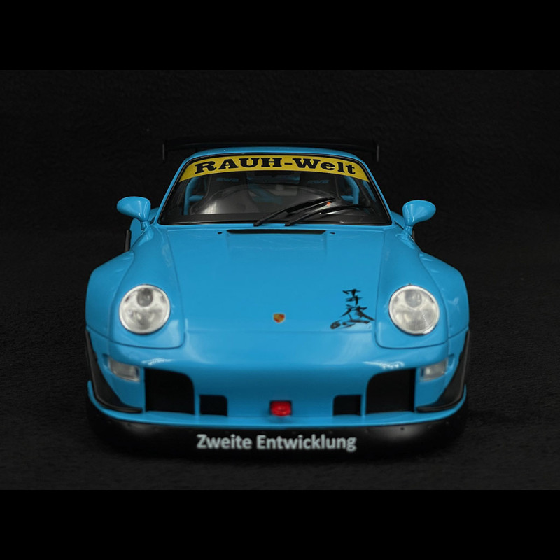 Porsche 911 Type 993 RWB Bodykit Shingen 2018 Blue 1/18 Solido S1808501 ...