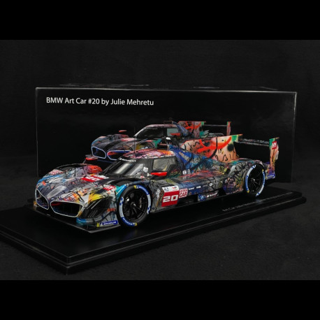 BMW M Hybrid V8 Art Car by Julie Mehretu n° 20 24h Le Mans 2024 1/18 ...