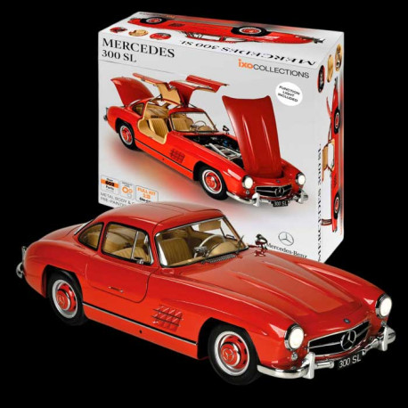 Kit Mercedes 300 SL Type W198 Butterfly Doors 1955 Red 1/8 Ixo Models ...