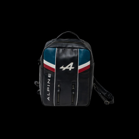 Alpine Leather Backpack Navy Blue 27683-1000 - Elfershop