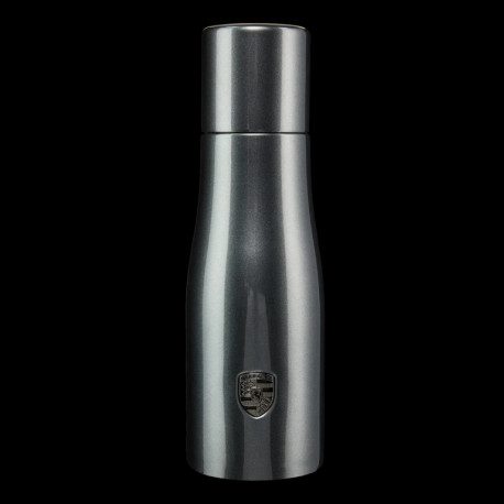 Porsche Thermos Bottle Turbonite 1 liter Vanadium Grey Metallic ...