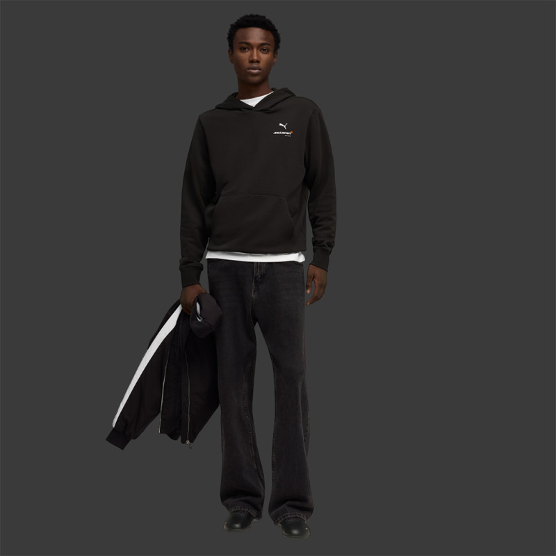 McLaren Racing F1 Team Hoodie Norris Piastri Black Puma 637447-01 ...