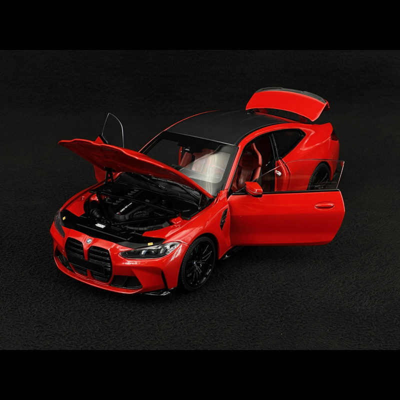 BMW M4 2024 Metallic Rot 1/18 Minichamps 110020140 - Elfershop