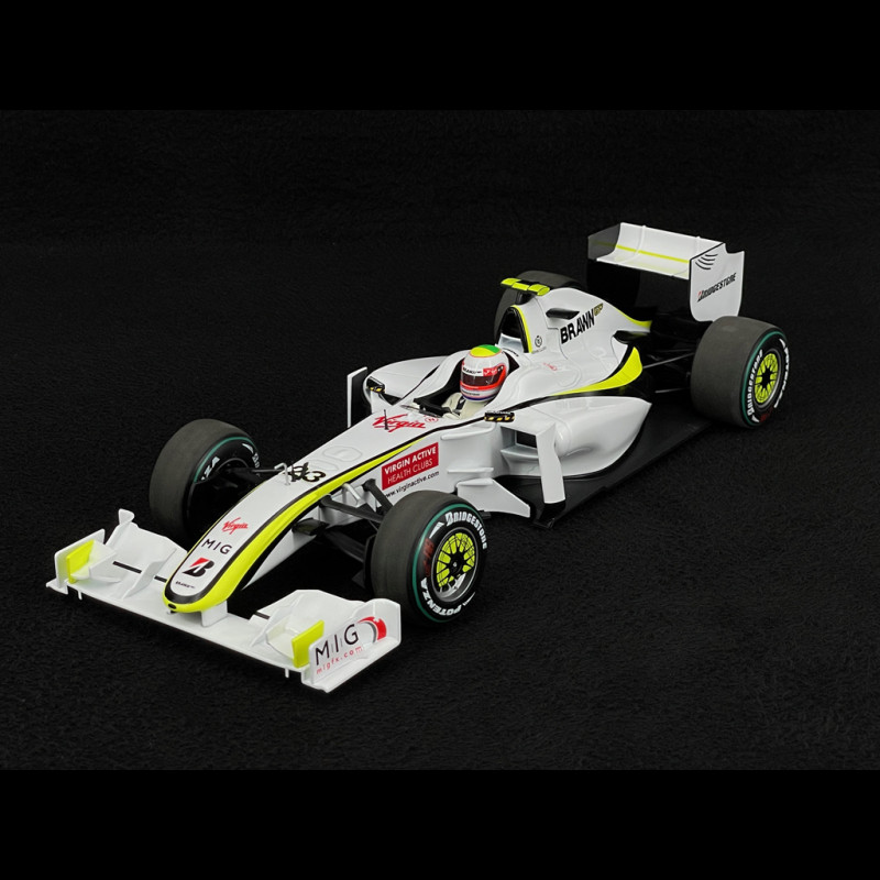 Rubens Barrichello Brawn GP BGP001 n° 23 Winner Europe GP 2009 1/18 ...