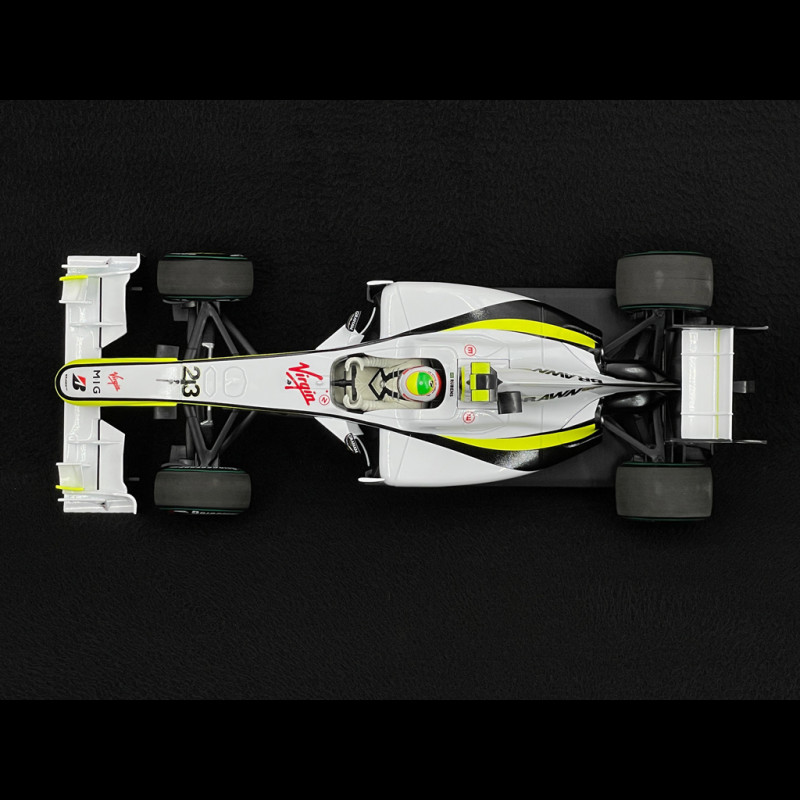 Rubens Barrichello Brawn GP BGP001 n° 23 Winner Europe GP 2009 1/18 ...