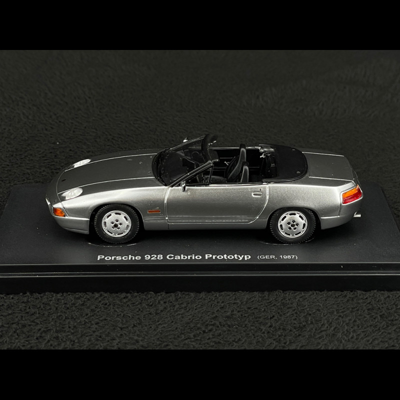 Porsche 928 S4 Cabriolet Prototype 1987 Silver Grey 1/43 AUTOCULT ...