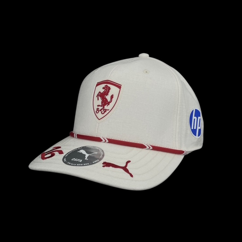 Ferrari Hat F1 Team n° 16 Charles Leclerc Monaco GP 2026 Puma Beige ...
