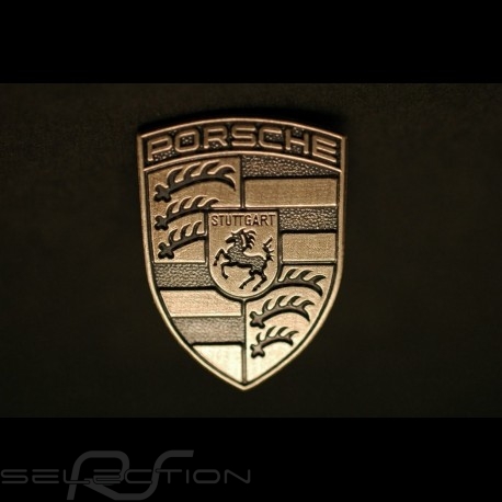 Porsche Crest Pin Grey - Elfershop