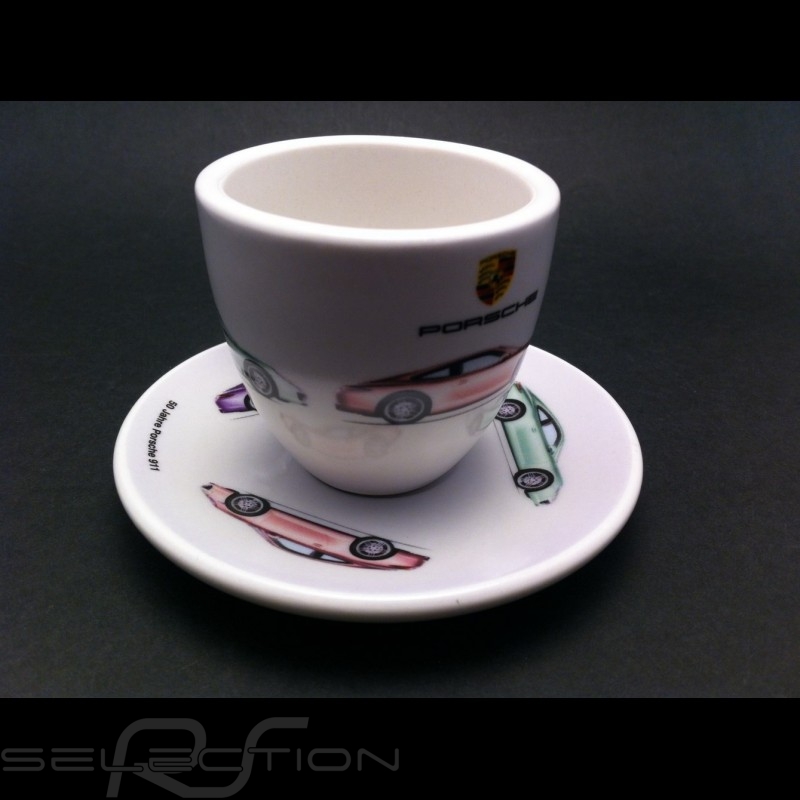 Set von 2 expresso tasse " 50 Jahre Porsche 911 " - Elfershop