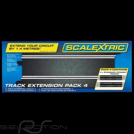 Bahnset Scalextric Verlängerungspaket n° 4 Scalextric C8526 - Elfershop