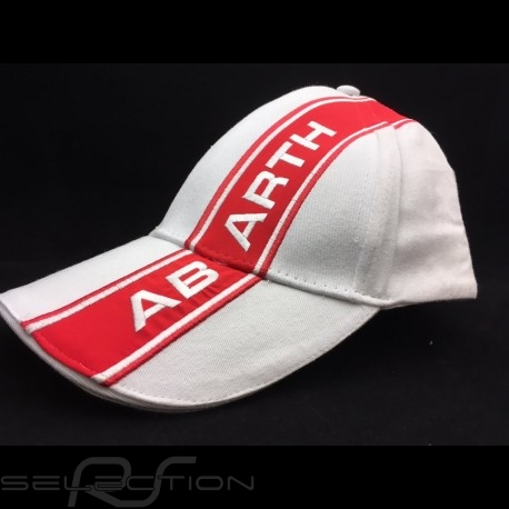 Abarth Cap Official License white - Elfershop