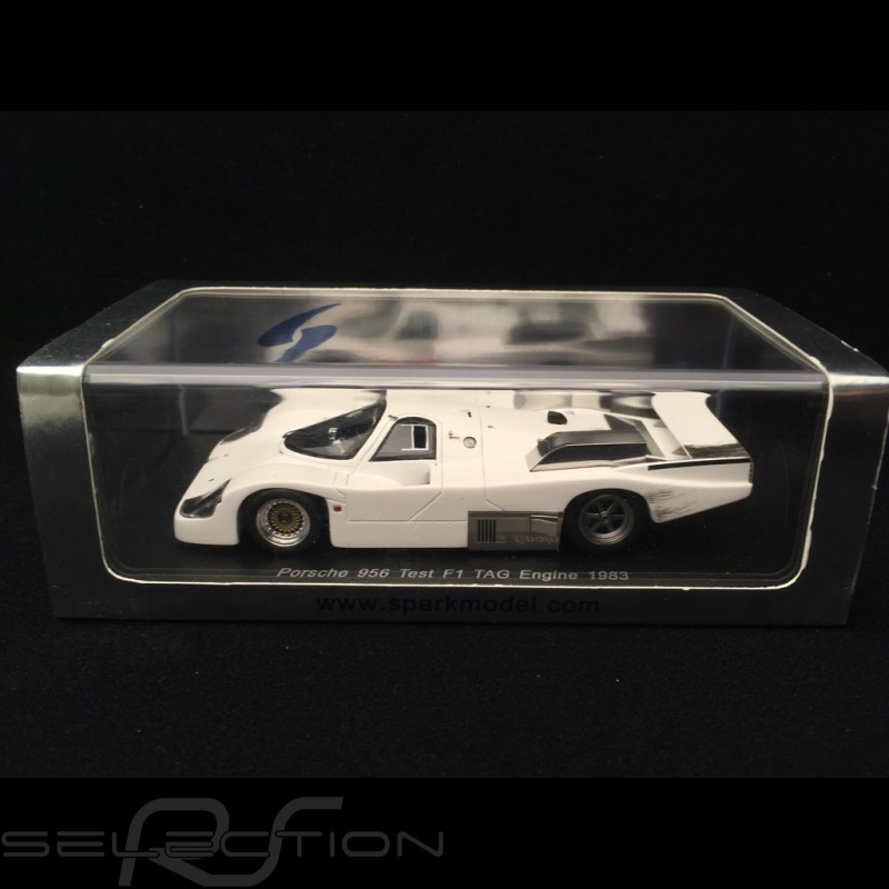 Porsche 956 Engine test F1 1983 TAG Finish line 1/43 Spark S3410 ...