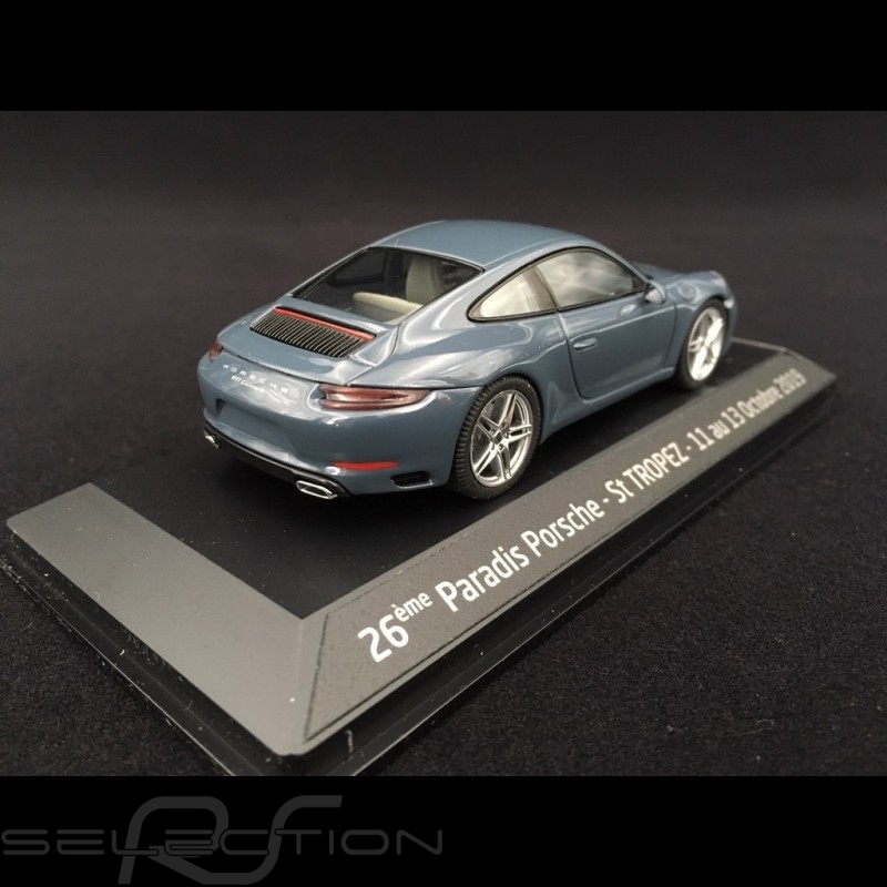 Porsche 911 Carrera type 991 phase II 2015 graphite blue Paradis ...