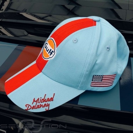 Gulf Cap Steve McQueen Le Mans Gulf blue Anniversary Edition - Elfershop