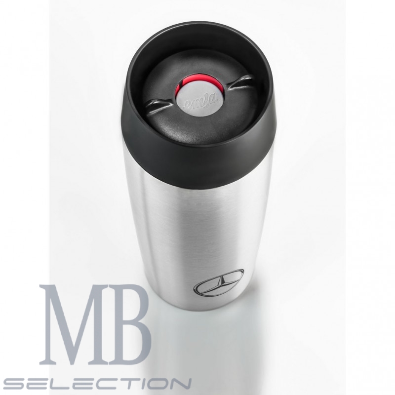 Mercedes thermosolierte Emsa tasse stahl silber Mercedes-Benz B67872875 ...