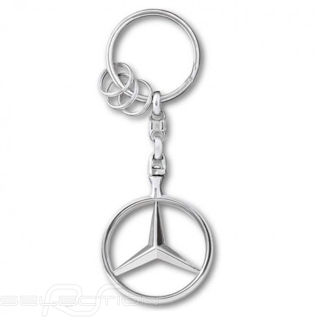 Mercedes schlüsselanhänger Brüssel silber Mercedes-Benz B66957516 ...
