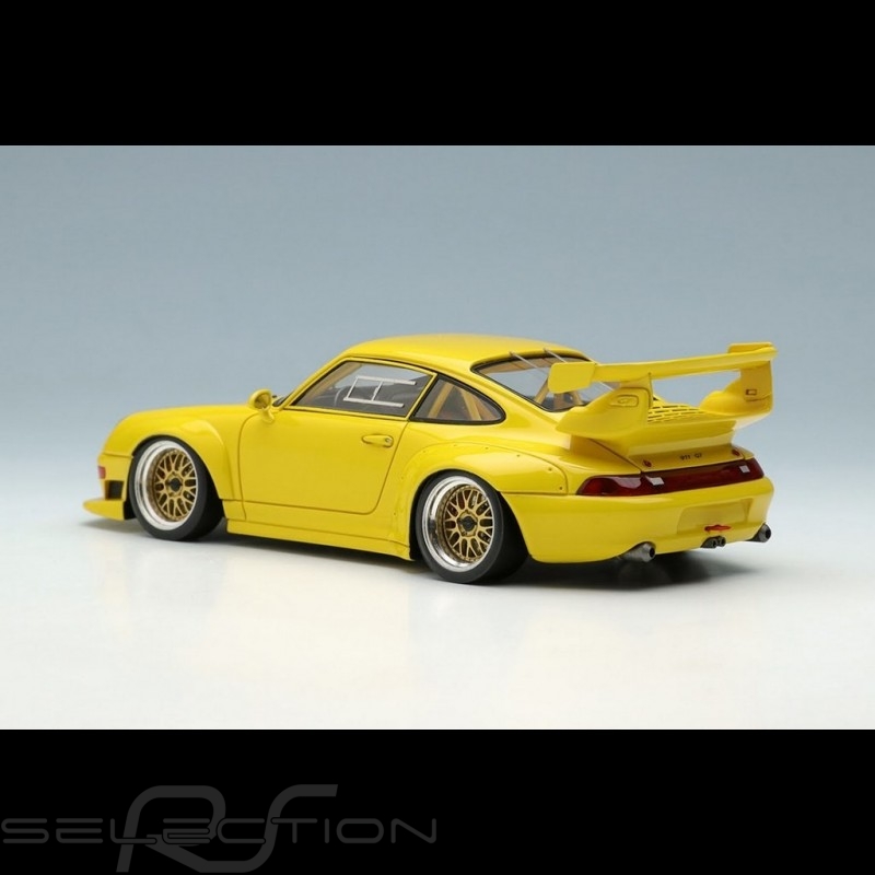 Porsche 911 GT2 EVO type 993 1996 speedgelb 1/43 Make Up Vision VM130D - Elfershop