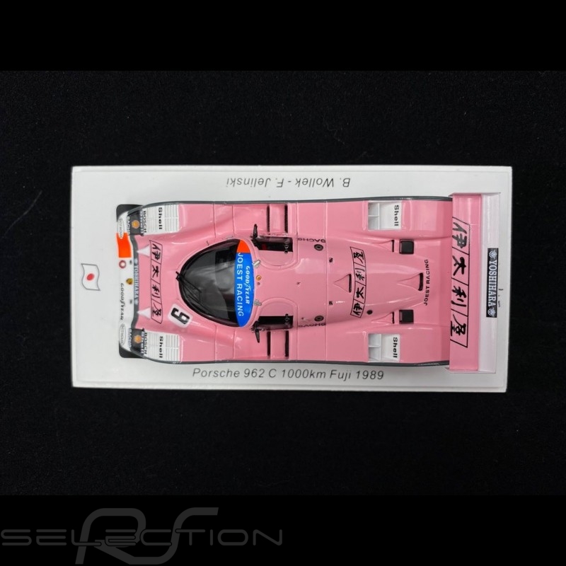 Porsche 962 C 1000km Fuji 1989 n° 9 Wollek 1/43 Spark SJ082 - Elfershop